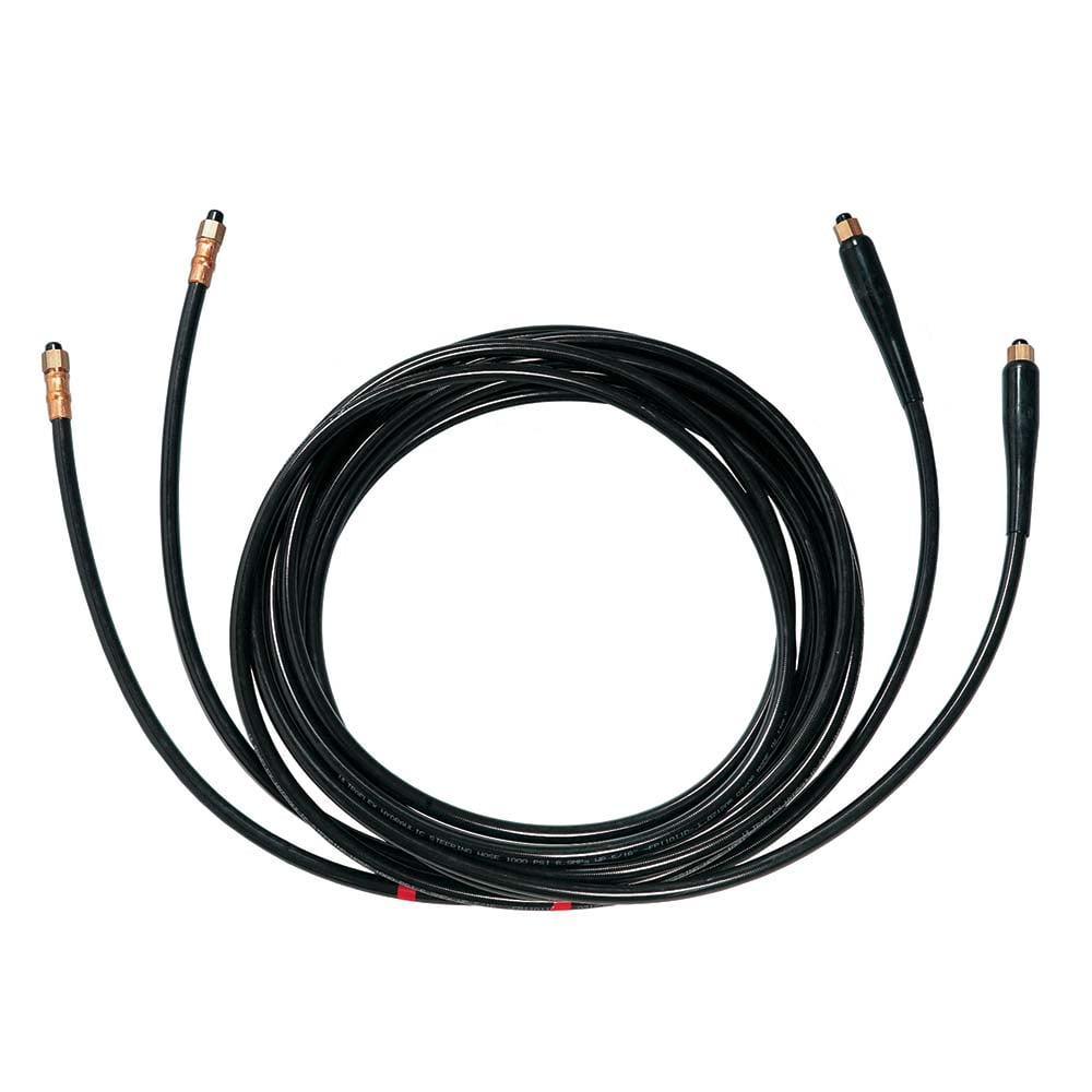 UFLEX Hydraulic OB Hose Kit with Pre-Crimped Brass Fittings and Bend ...