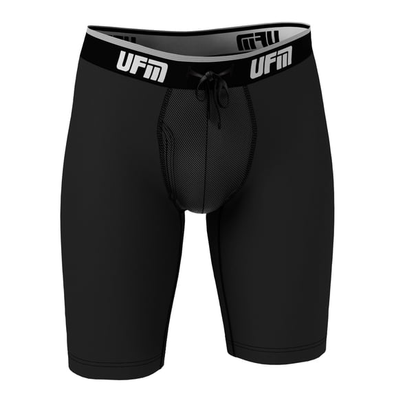 UFM Mens Underwear, 9 Inch Inseam Bamboo-Spandex Mens Boxer Briefs ...