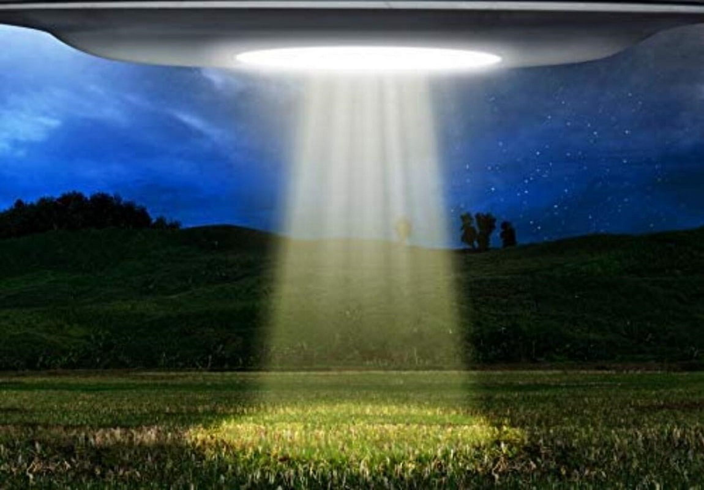 UFO Alien Curtain Spaceship Background Custom Birthday Backdrop Party ...