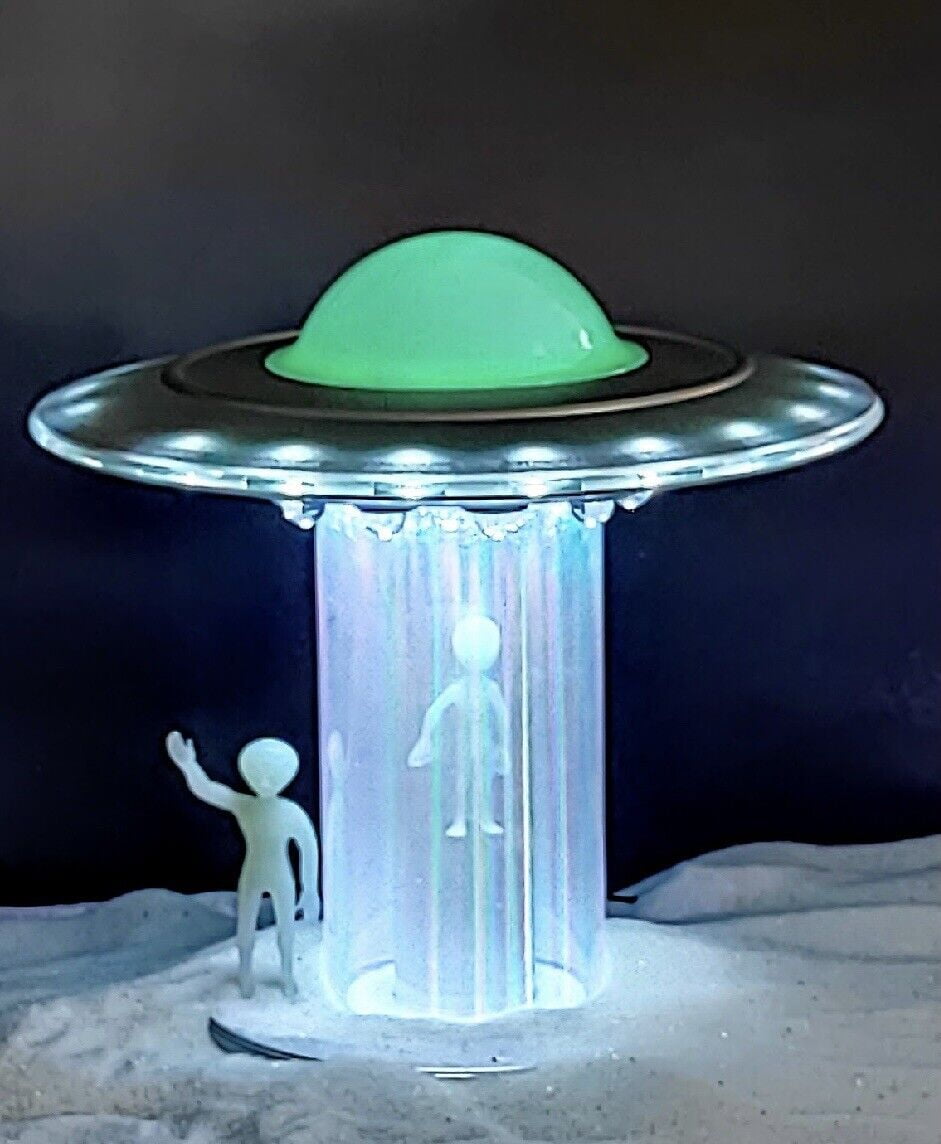 UFO Alien LED Touch Sensor Table Lamp - Multiple Colors Lighting ...
