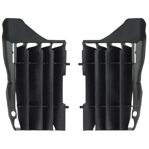 UFO Black Plastic Radiator Louvers (AC02453) - Walmart.com