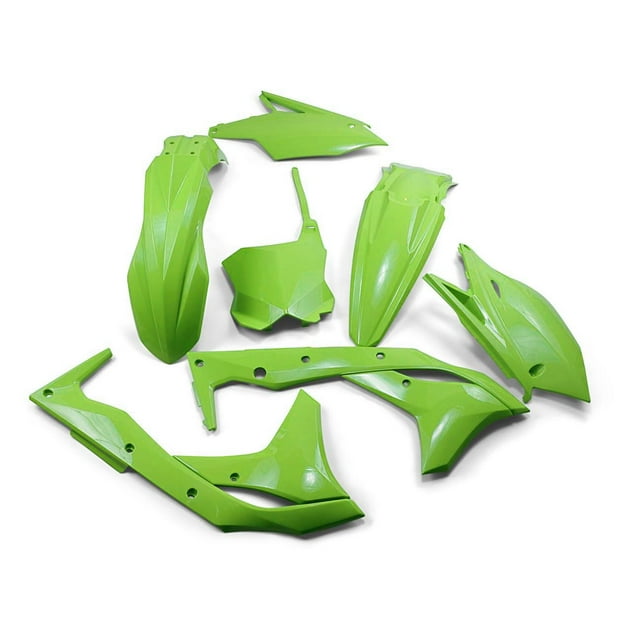 UFO Complete KX Green Plastic Body Kit (KAKIT190-026) - Walmart.com