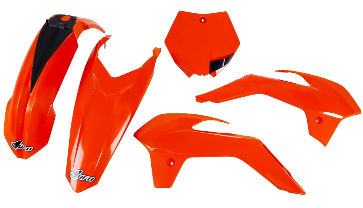UFO Complete Neon Orange Plastic Body Kit (KTKIT514-FFLU) - Walmart.com