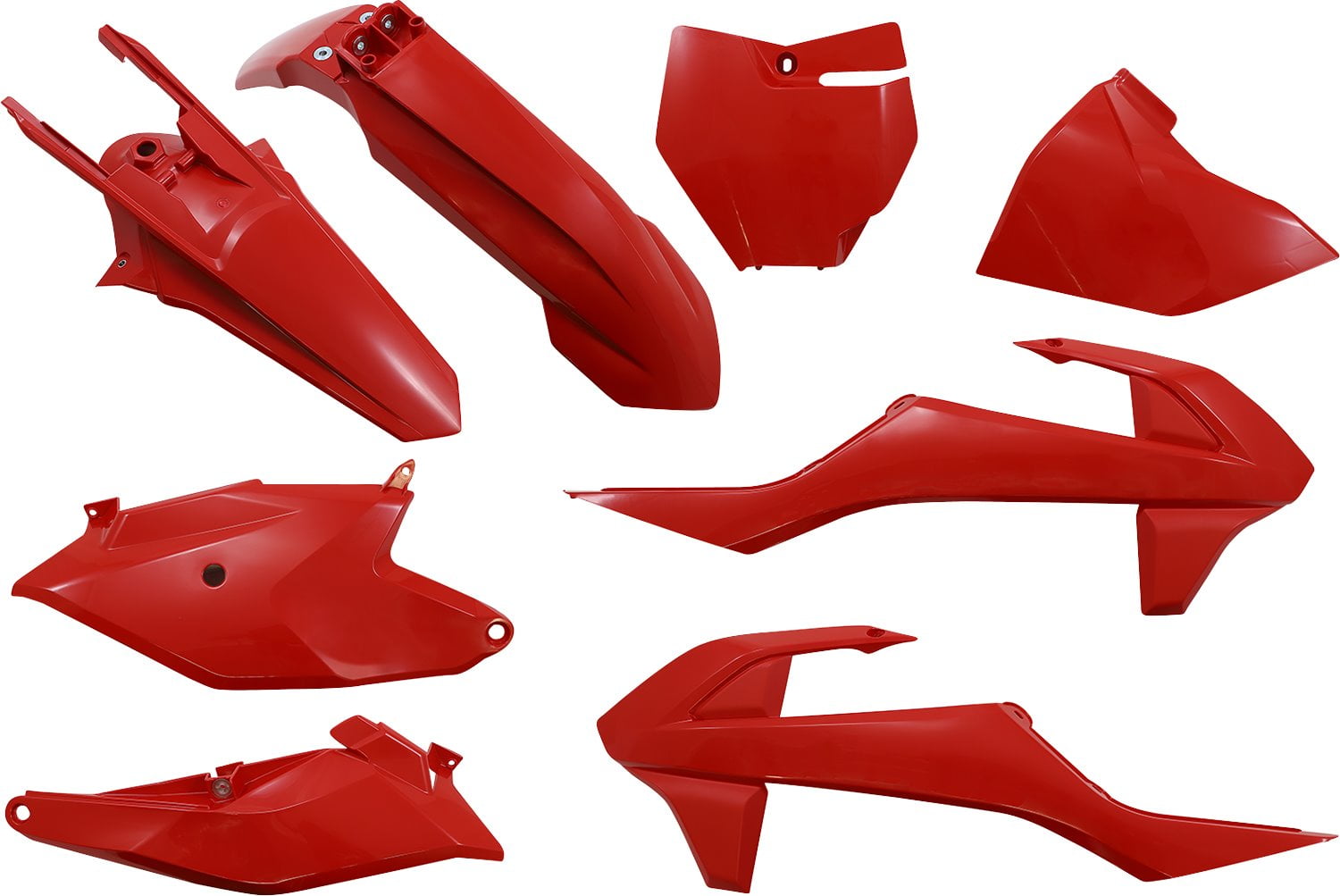 UFO Complete OE Red Plastic Body Kit (GGKIT701-999) - Walmart.com