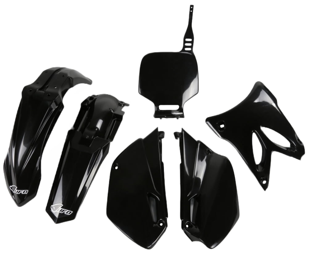 UFO Complete Restyle Black Body Plastics Kit for '02-14 YZ85 (YAKIT306K ...