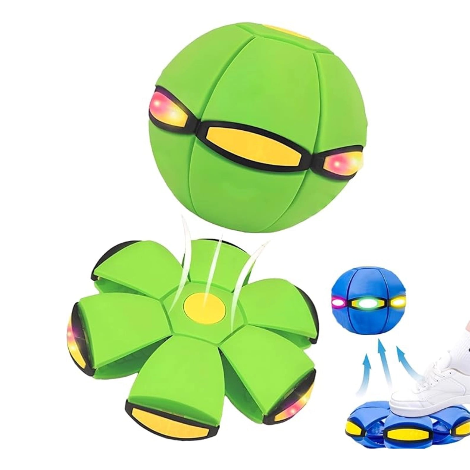 UFO Magic Ball, Portable Flying Toys Creative Fly Saucer Stomp Magic ...