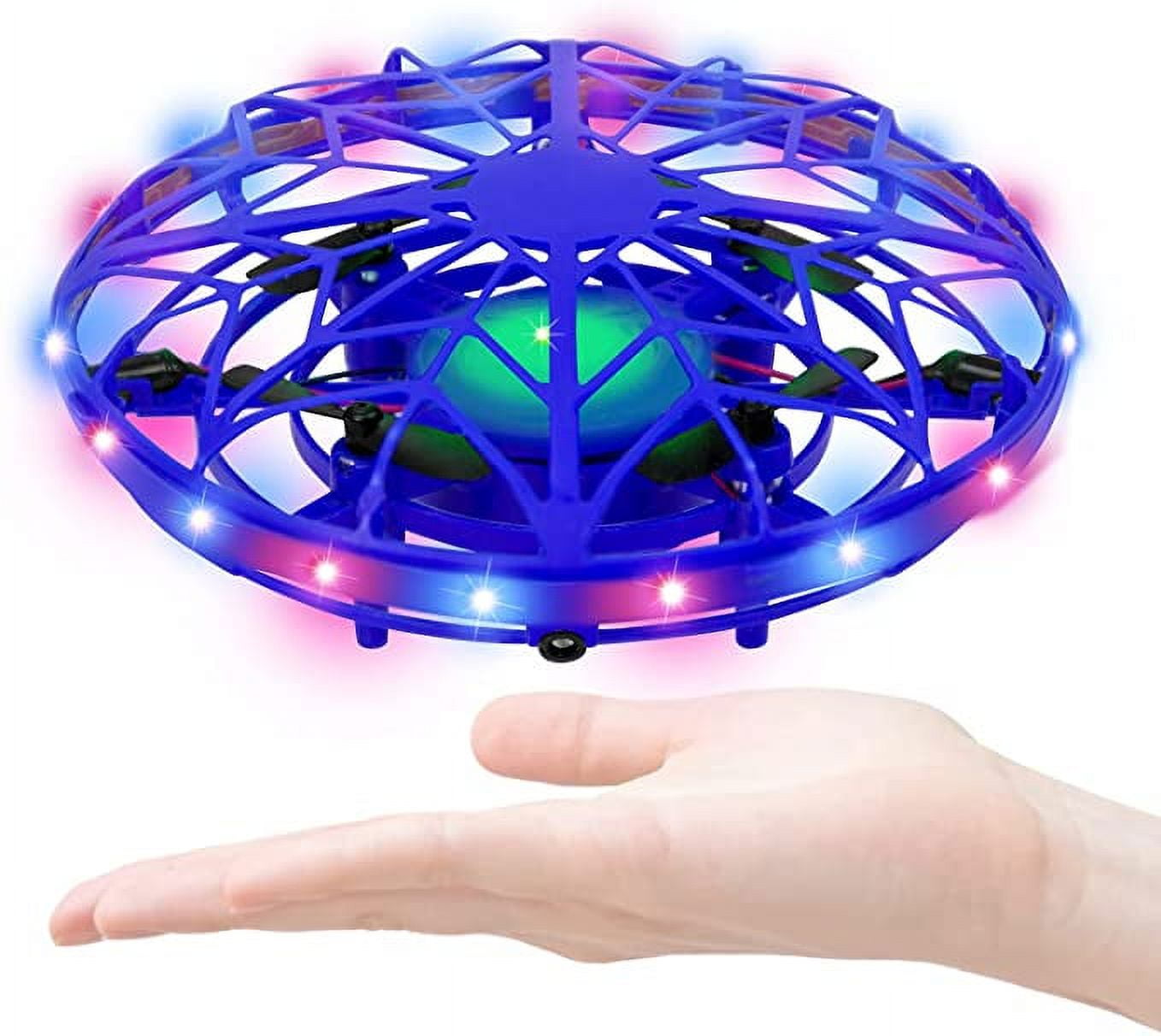 UFO Mini Drone, Remote Controlled Flying Drone, LED Lights, Infrared ...