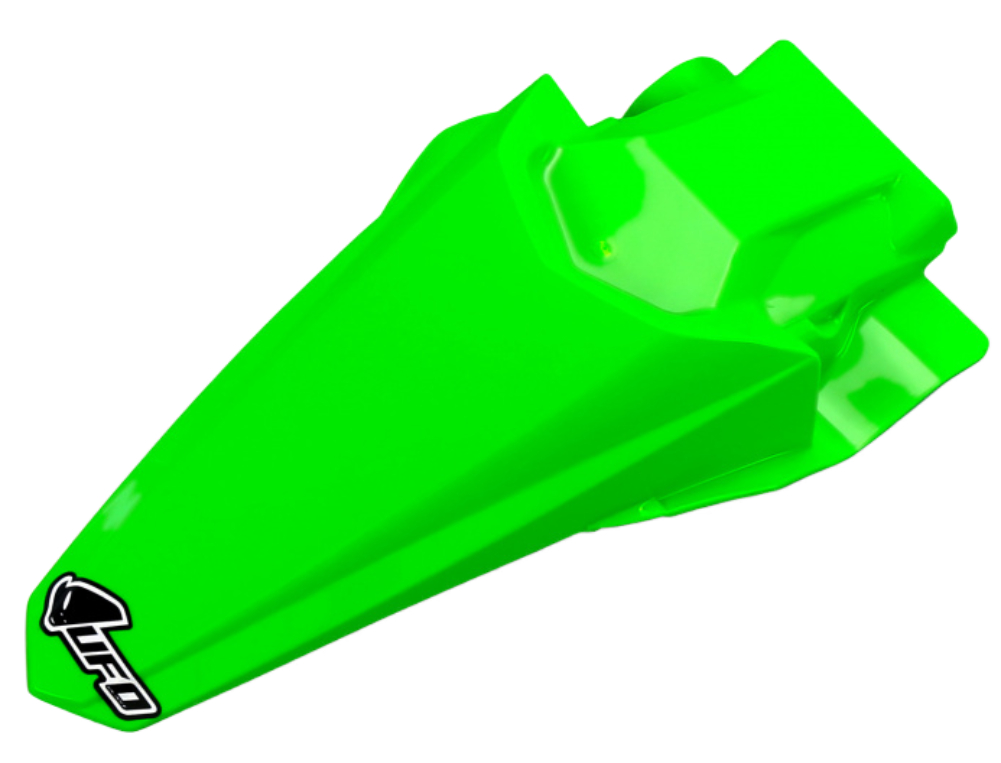 UFO Neon Green Plastic Rear MX Fender (KA04727-AFLU) - Walmart.com