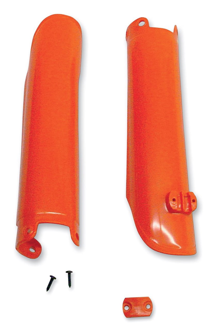 UFO Orange Plastic Front Fork Tube Protectors (KT04002-127) - Walmart.com