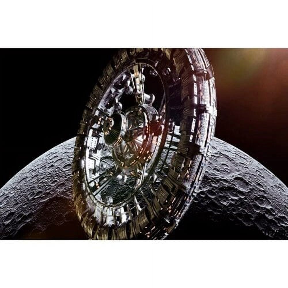 UFO Photography Backdrop Science Fiction Spaceship Planet Party ...