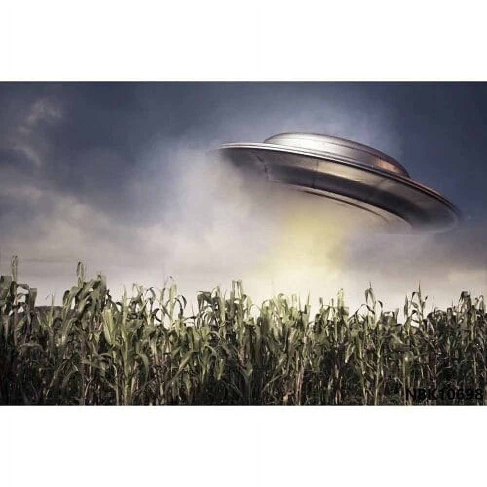 UFO Photography Backdrop Science Fiction Spaceship Planet Party ...