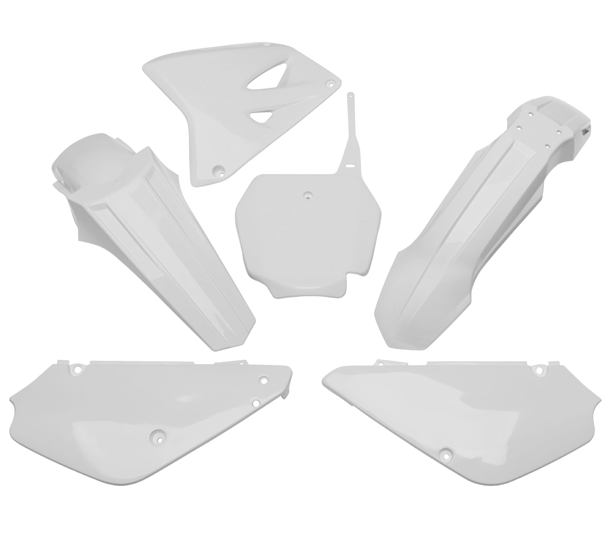 UFO Restyle White Complete Body Plastics Kit for '00-23 RM85 (SUKIT405K-041) - Walmart.com
