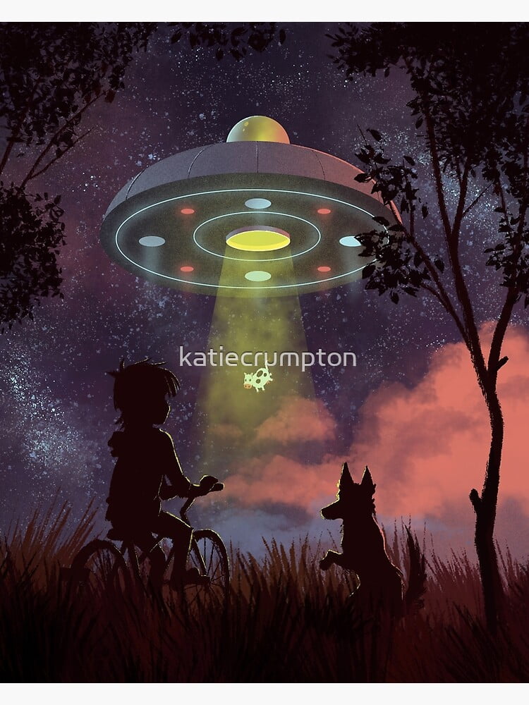 UFO Sighting Fashion Art Decor Frame - Walmart.com