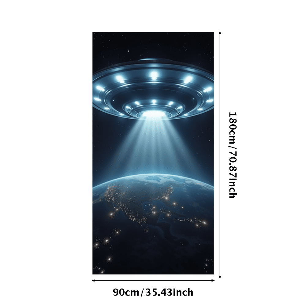 UFO Themed Sci Fi Space Background Banner Party Decorations Photography ...