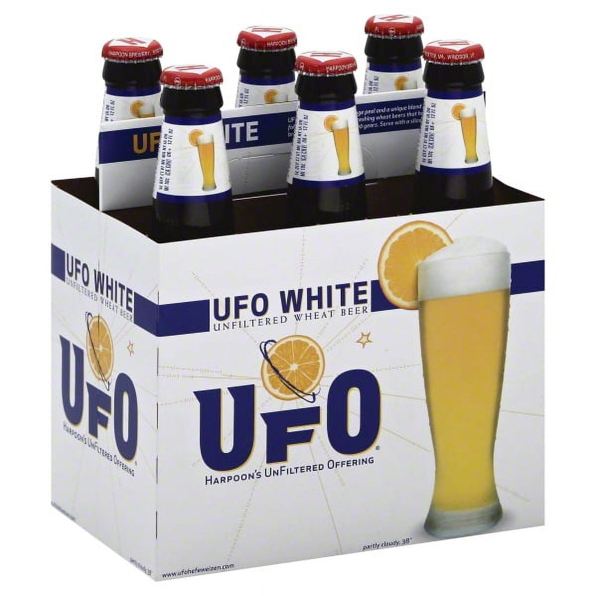 UFO White Wheat Beer 6 Pack 12 fl oz Bottle - Walmart.com
