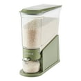 UFORU Cereal Storage Container, Rice Dispenser for Kitchen Organization ...