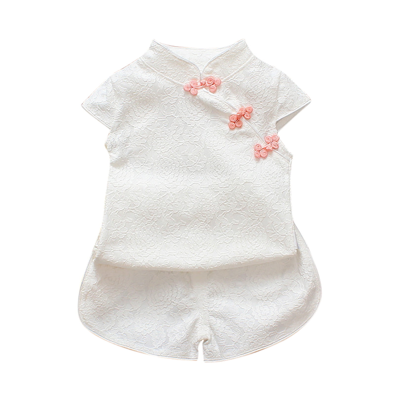 UFOUND Summer Flower Cheongsam Kid Qipao Children Dress Skirt Tang Suit ...