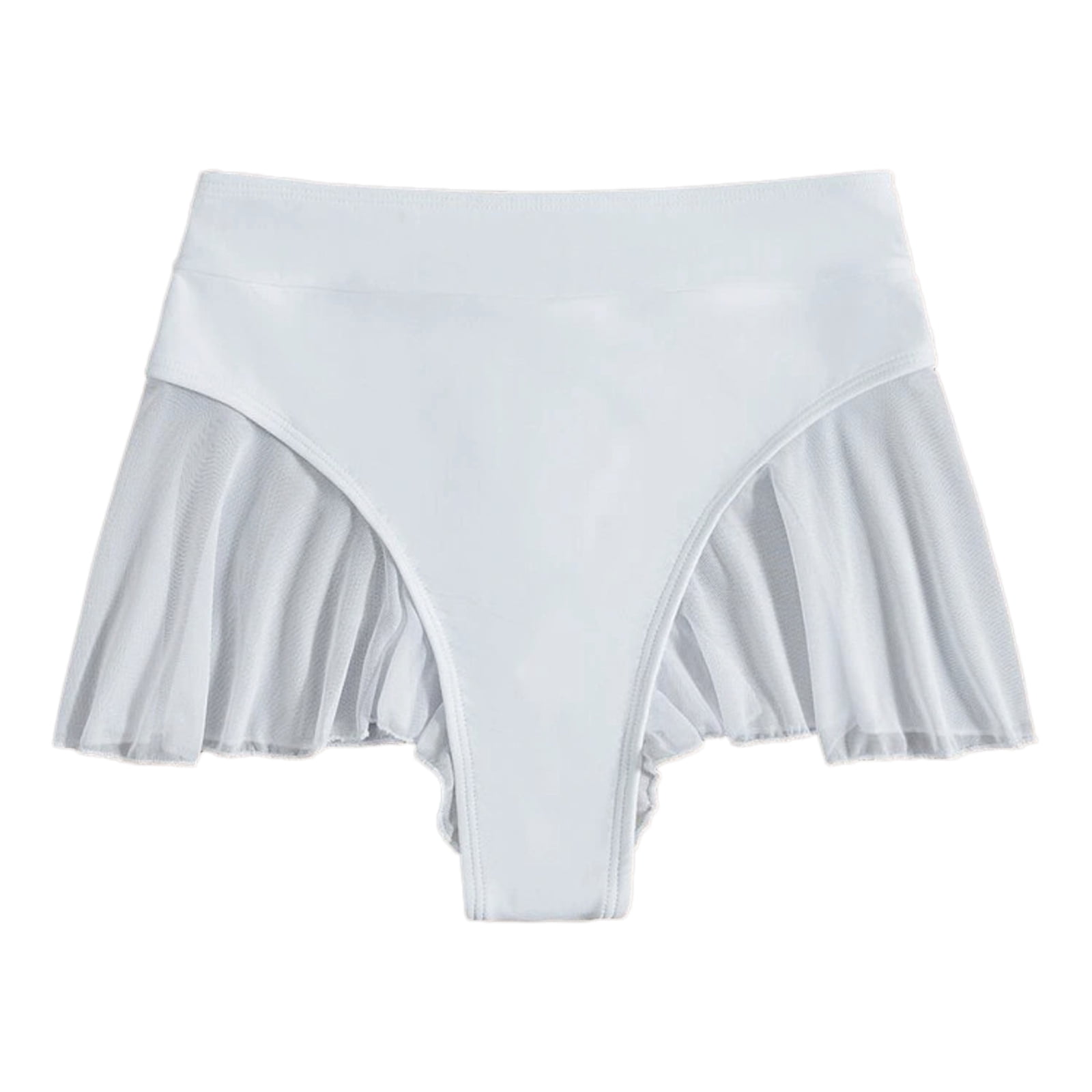 UFOUND Summer Plus Size Sexy Sweetheart Mesh Splice G String Pants ...