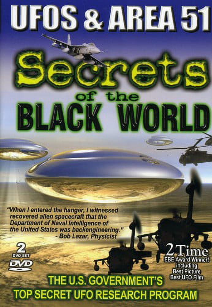UFOs & Area 51: Secrets of the Black World (DVD), Ufo Video ...