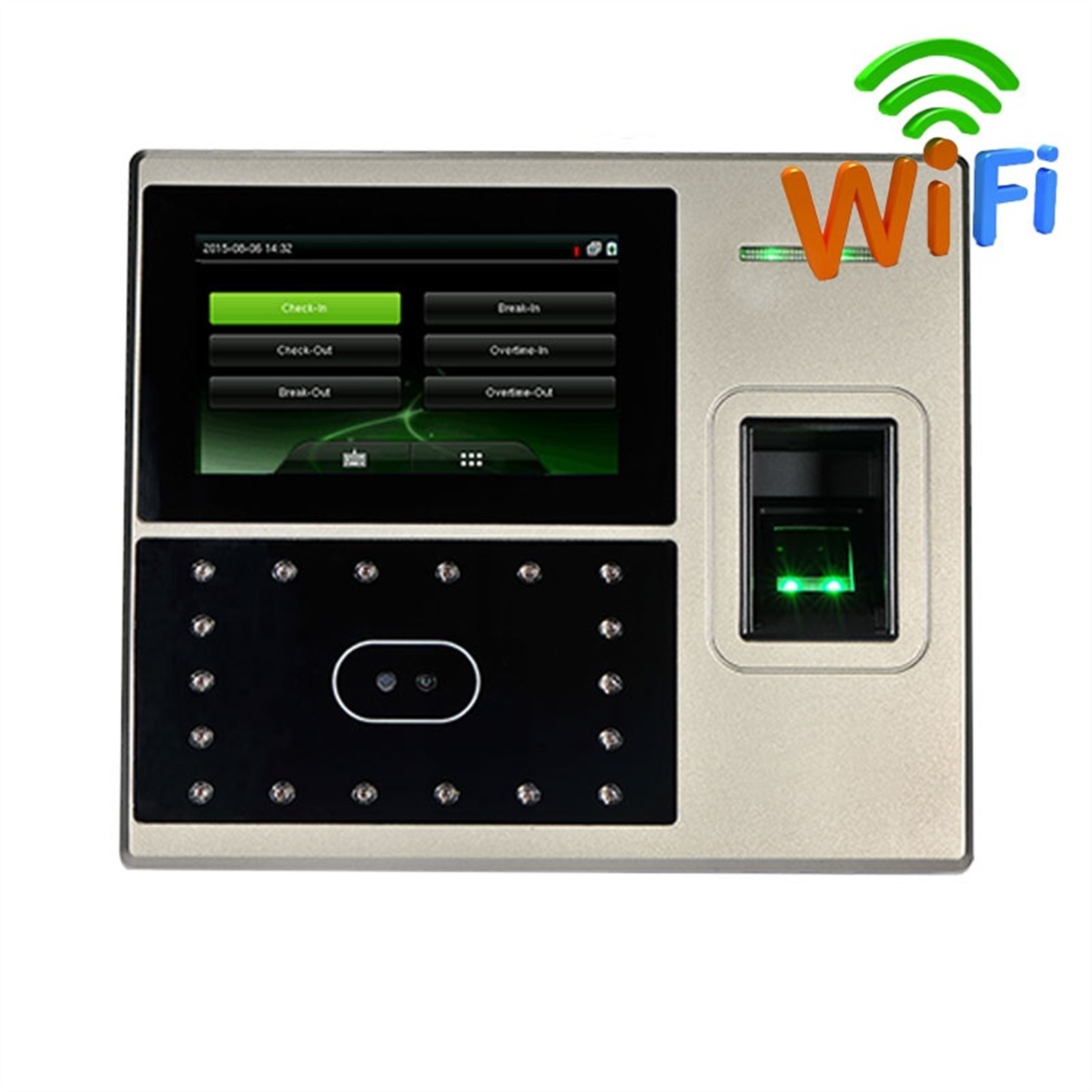 UFace800 Linux System TCP/IP Biometric Fingerpint Face Facial Recognition Time Attendance System ...