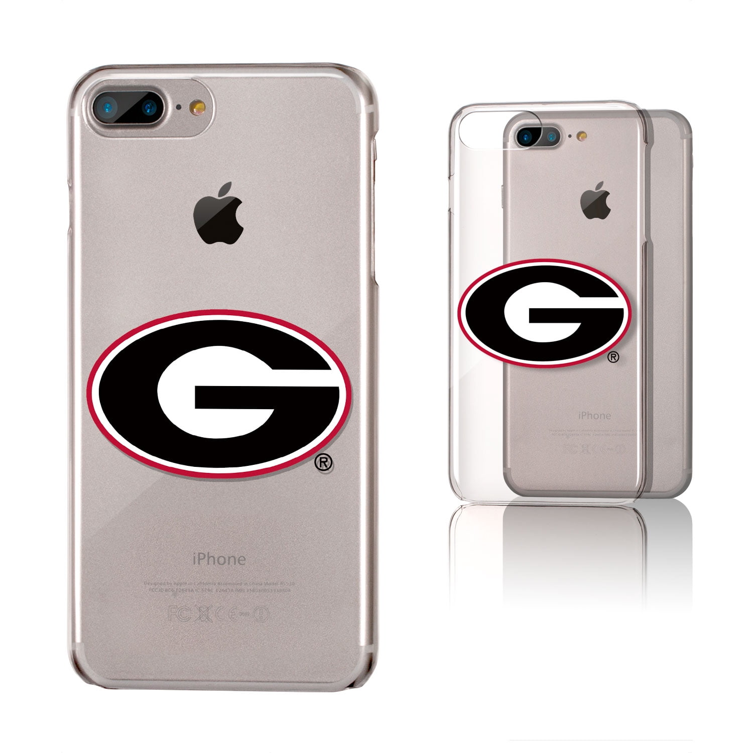 UGA Georgia Bulldogs Insignia Clear Case for iPhone 8 Plus / 7 Plus / 6 ...