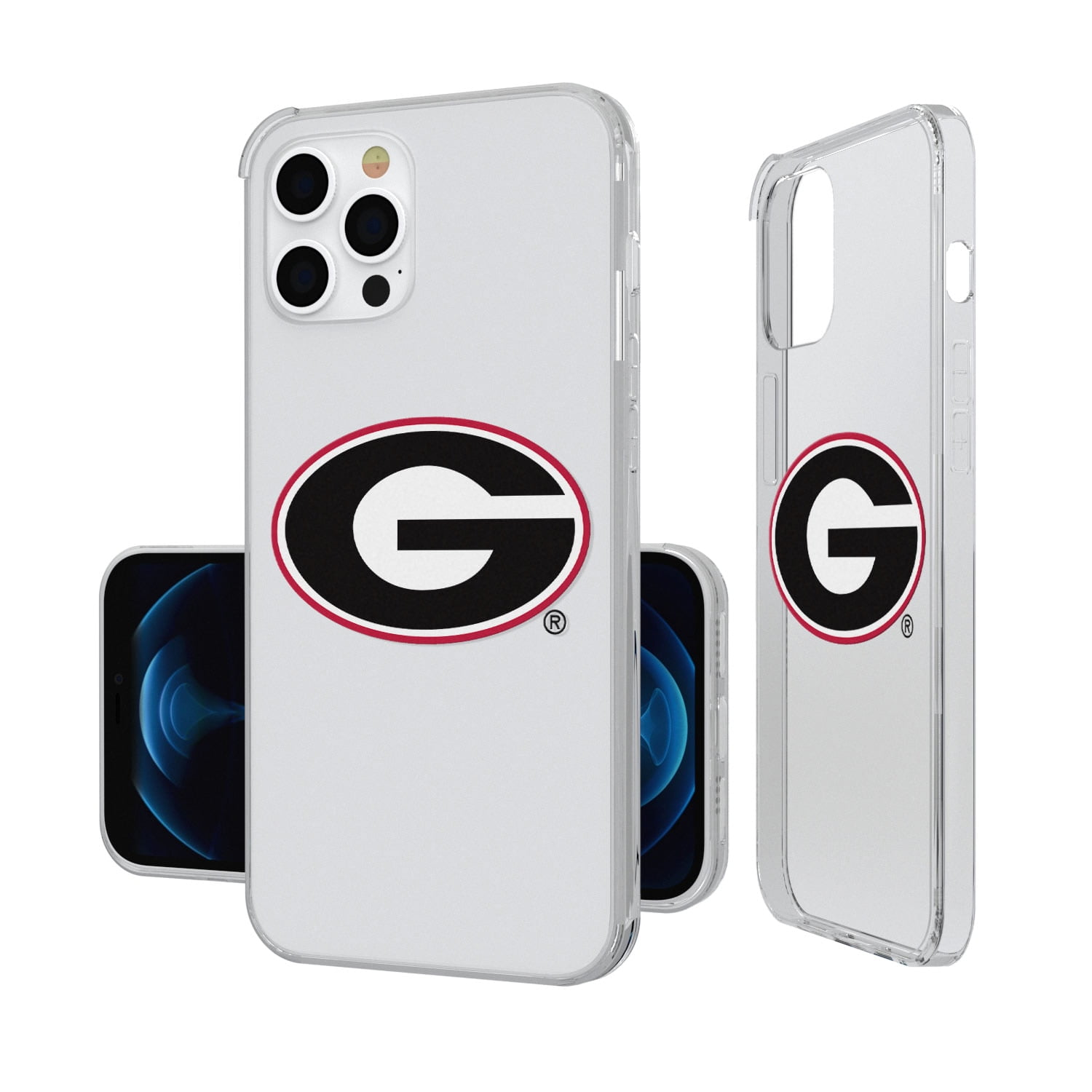 UGA Georgia Bulldogs Insignia Clear Case for iPhone X - Walmart.com