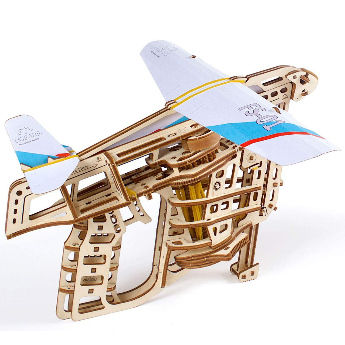 UGEARS Aeroplane Starter Ramp STF9 3D Model Kit - Model Kits for Adults Teenagers - Laser Cut 3D ...