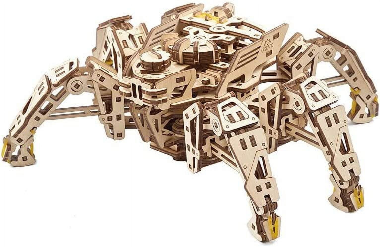 UGEARS Hexapod Explorer 3D Puzzle, Mechanical Spider Robot, Model Kits ...