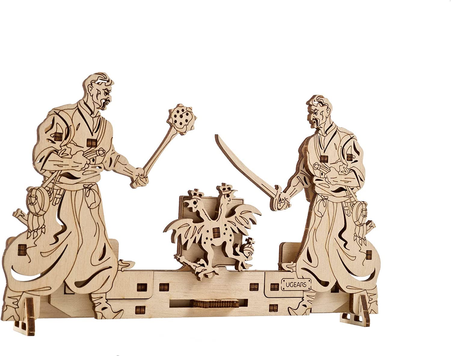 UGEARS The Centuries-Old Battle EC36 for Freedom 3D Wooden Puzzle ...