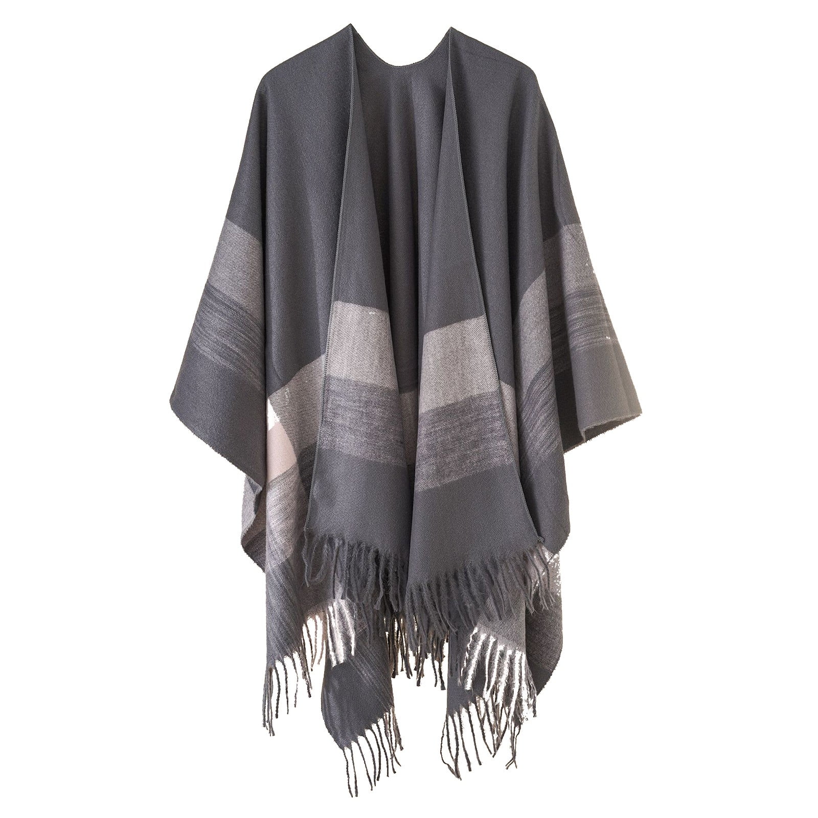 UGEASLI Shawl Wraps For Women Elegant Knitted Blanket Plus Size Fashion ...