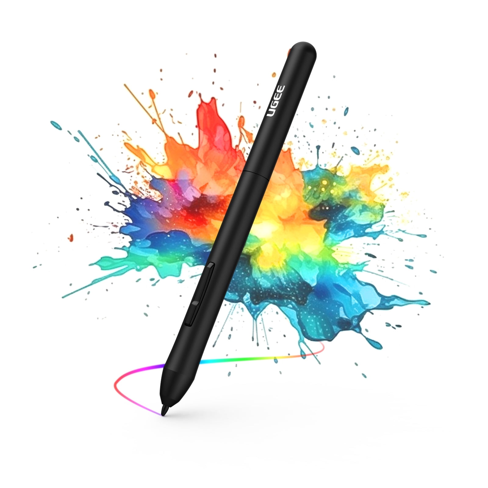 UGEE P01D Active Battery-free Stylus, 8192 Levels Sensitivity Pen for ...