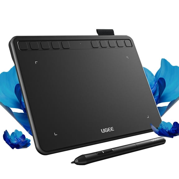 UGEE M708 10" x 6" Graphics Drawing Tablet, 8192 Pressure Sensitivity ...