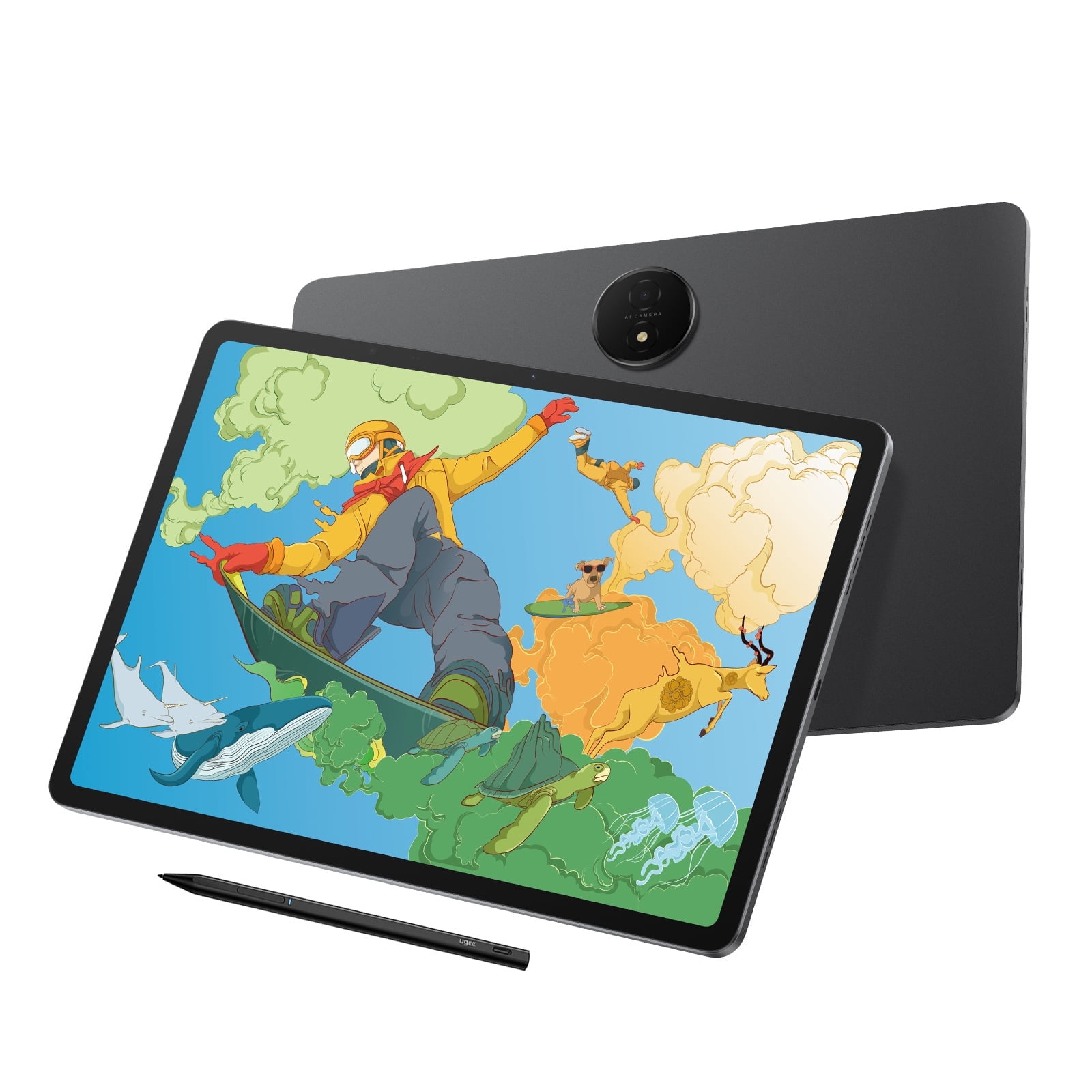 UGEE UT3 Drawing Pad, Standalone Graphics Display with 14.25" IPS LCD ...