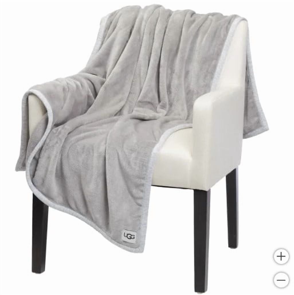 UGG Duffield Throw Gray - Walmart.com