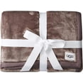 UGG Duffield Throw II Plush Blanket, 50x70 Inches, 100% Polyester ...
