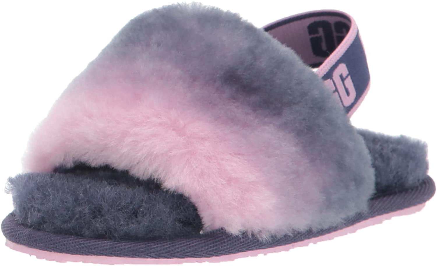 UGG Unisex-Child T Fluff Yeah Slide Gradient Slipper Toddler 1-4 Years ...