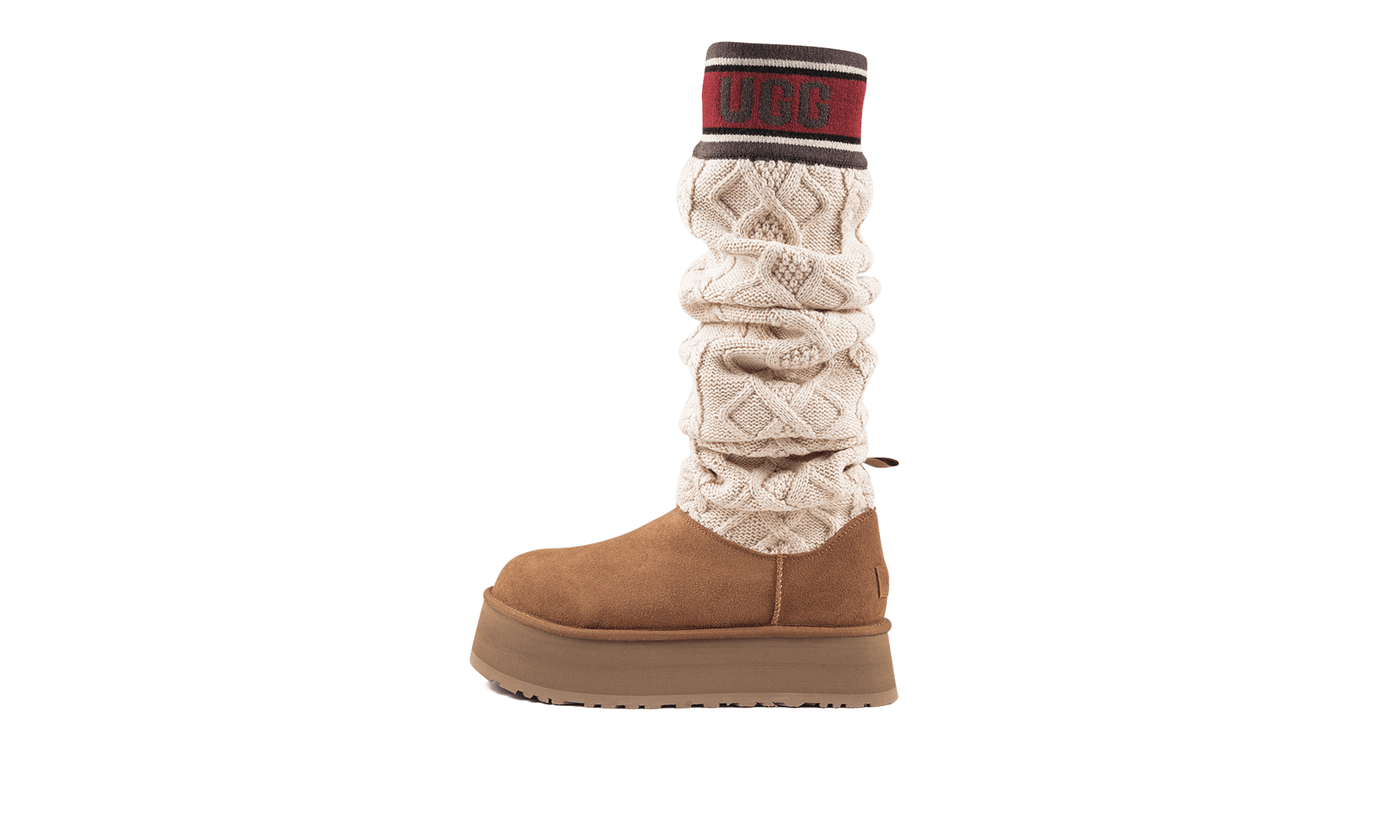 UGG WOMENS Classic Sweater Letter Womens "Chestnut" 1144044 CHE 1144044 ...