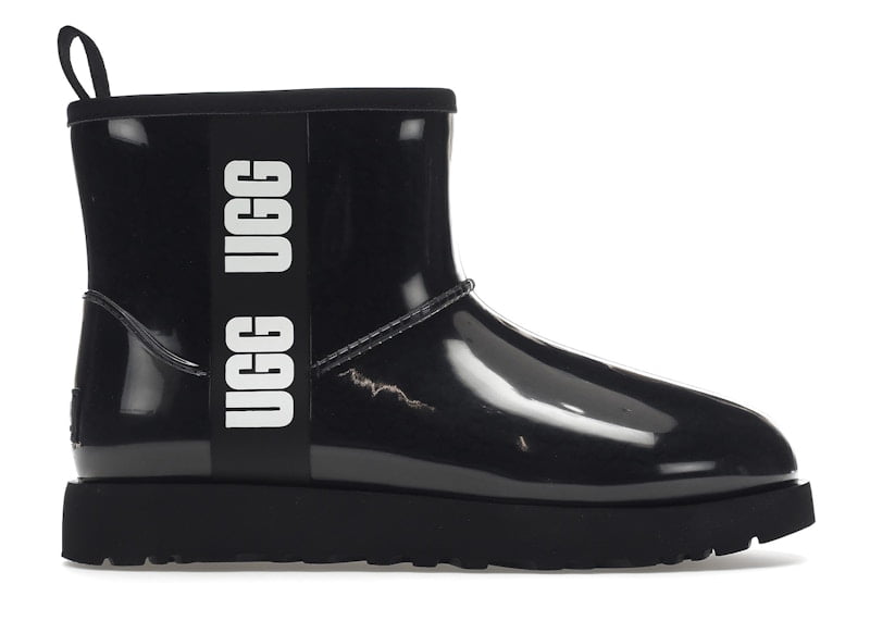 UGG Women's Classic Clear Mini Boot Black, from StockX - Walmart.com