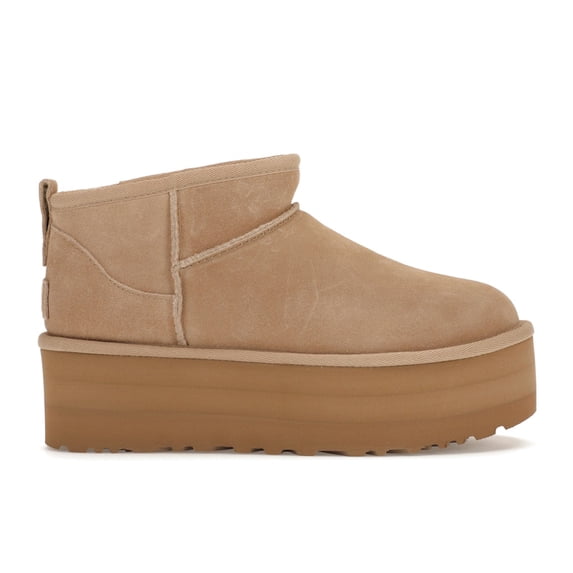 UGG Women's Classic Ultra Mini Platform Boot Sand, from StockX ...