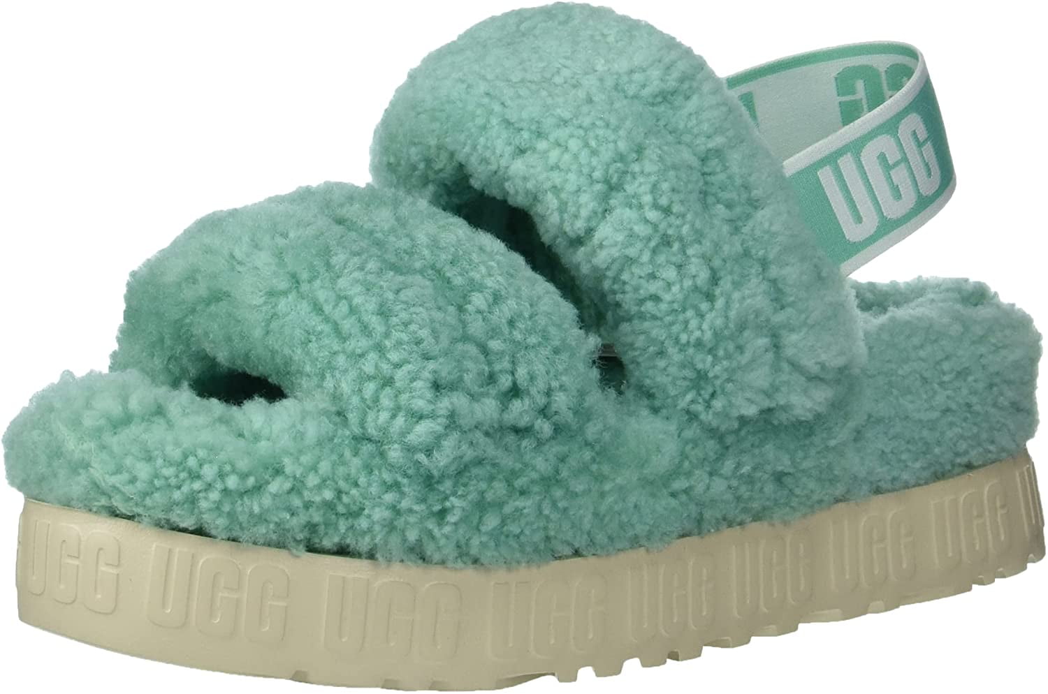 UGG Women's Oh Fluffita Slipper 6 Tide Pool - Walmart.com