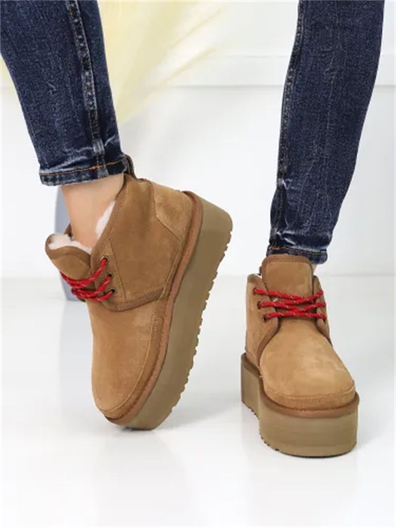 UGG2024 Women's Mini Sheepskin and Wool Winter Ankle Classic Ultra ...