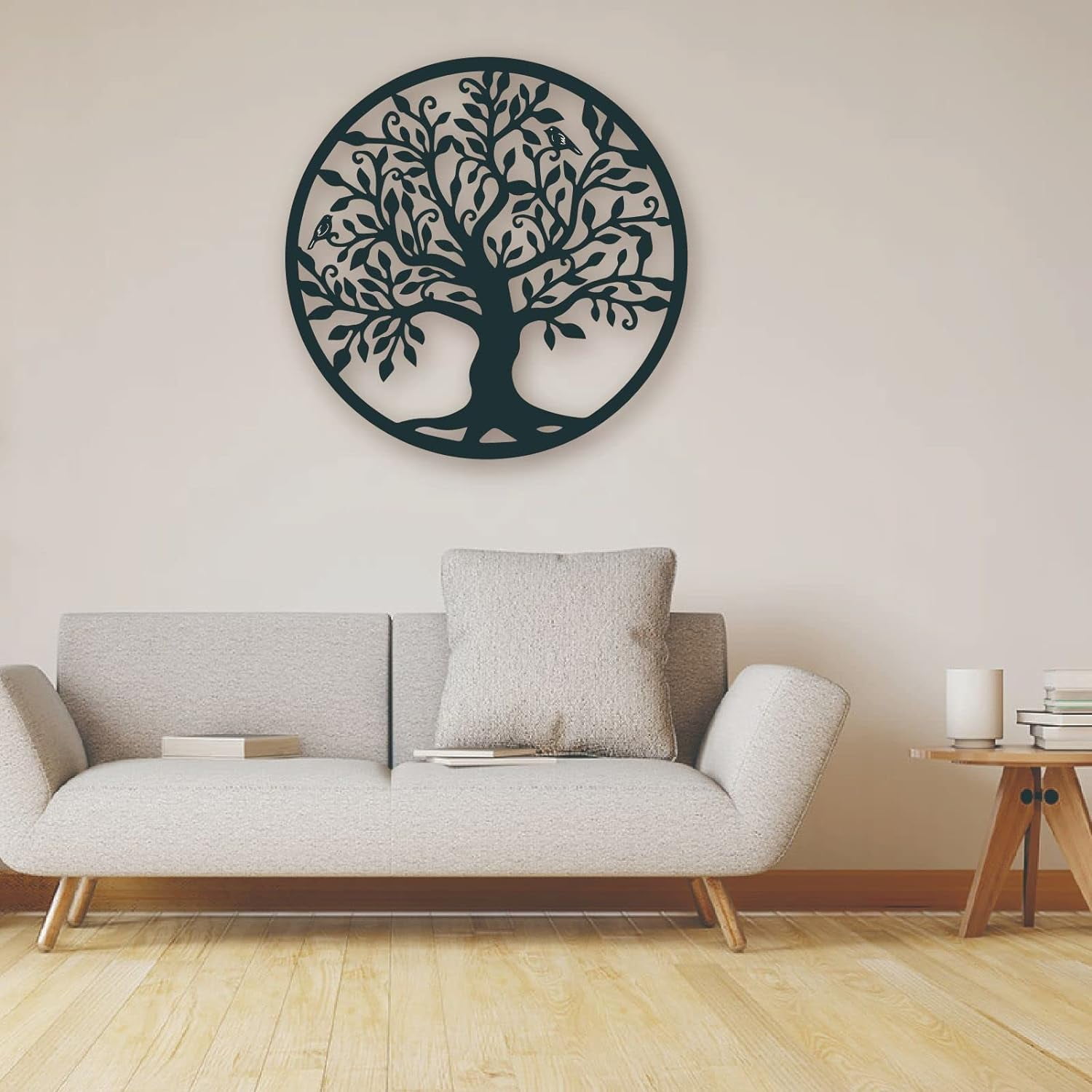 UGJSH Family Tree Wall Art, Tree of Life Metal Wall Art, Metal Wall ...