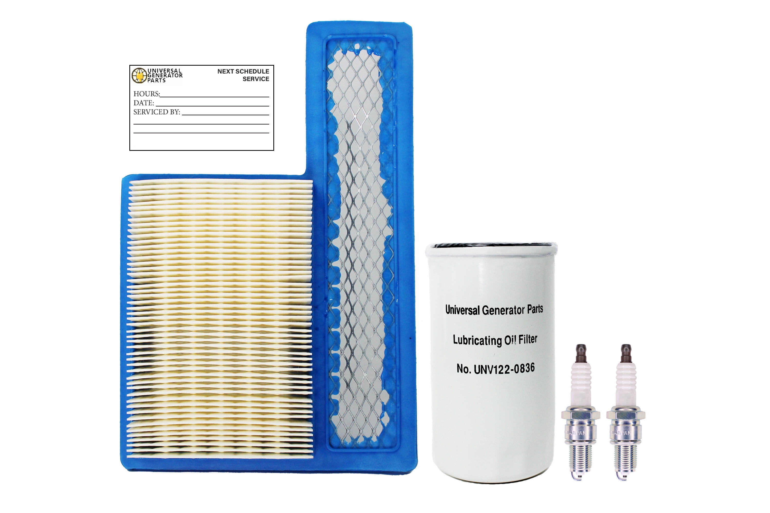UGP Onan Kit with UGP 0122-0836 Oil Filter, UGP 0140-3116 Air Filter ...
