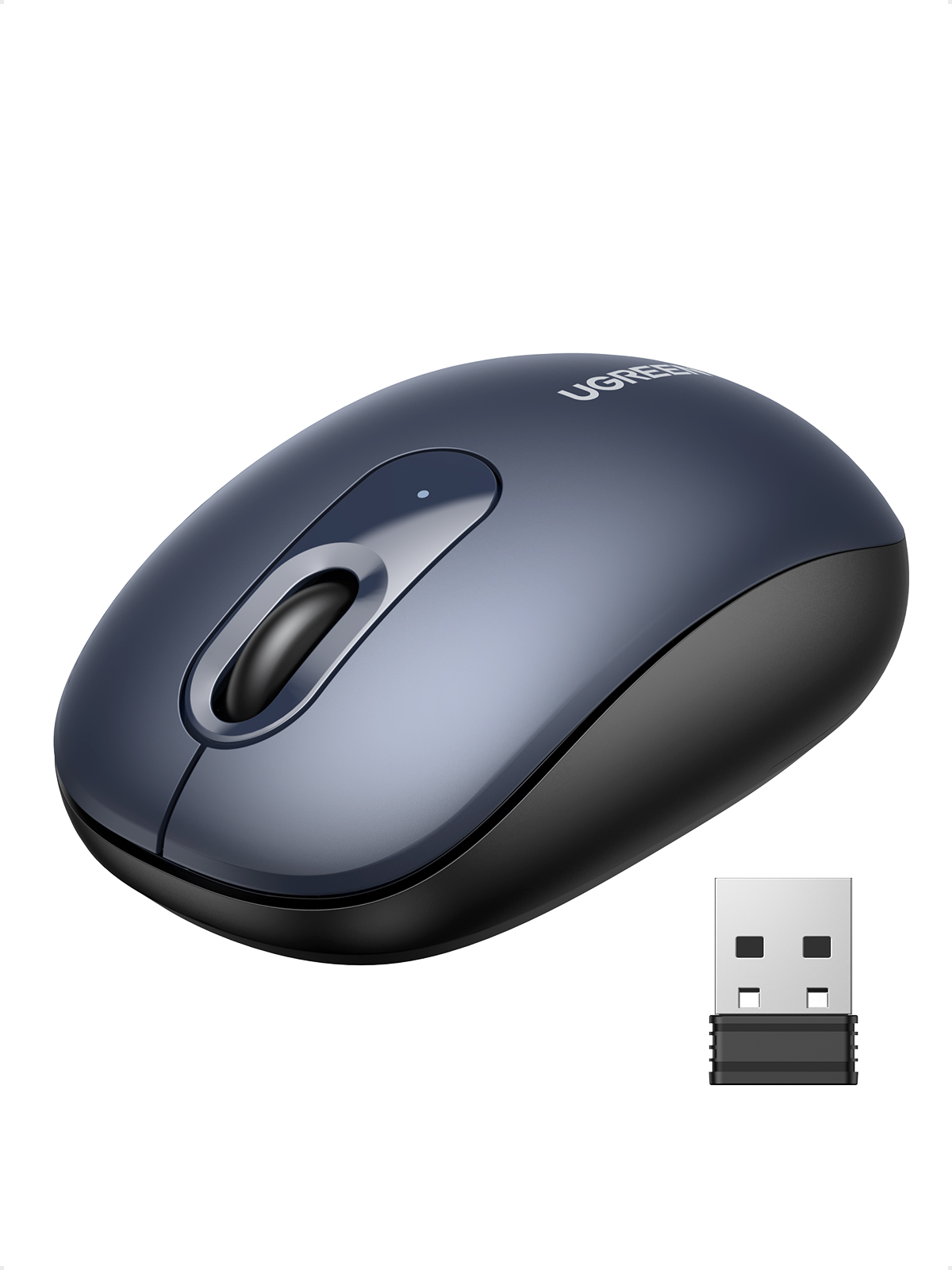 Silent Click Mouse Wireless Mini Portable Mouse 2.4G Optical Mouse for ...