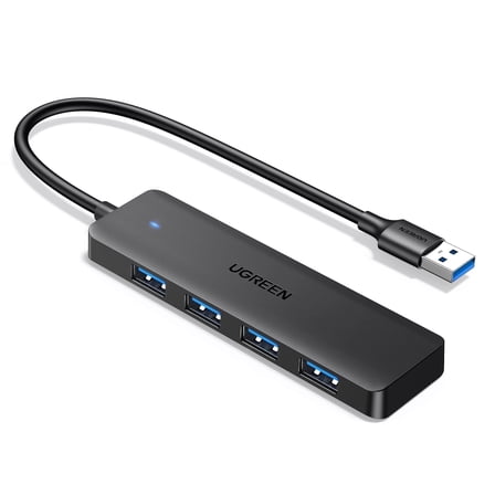 Mini 4 Port USB 2.0 Hub - Walmart.com