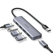 onn. AC Powered USB 3.0 Hub with 4 USB Ports - Walmart.com