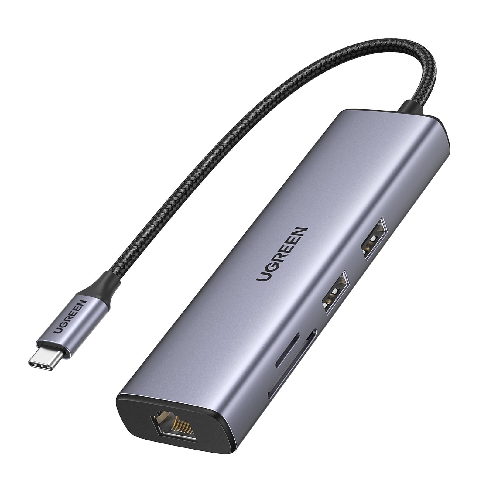 UGREEN 7 in 1 USB C Hub: 4K HDMI, 1Gbps Ethernet, 100W PD, 2 USB 3.0 ...
