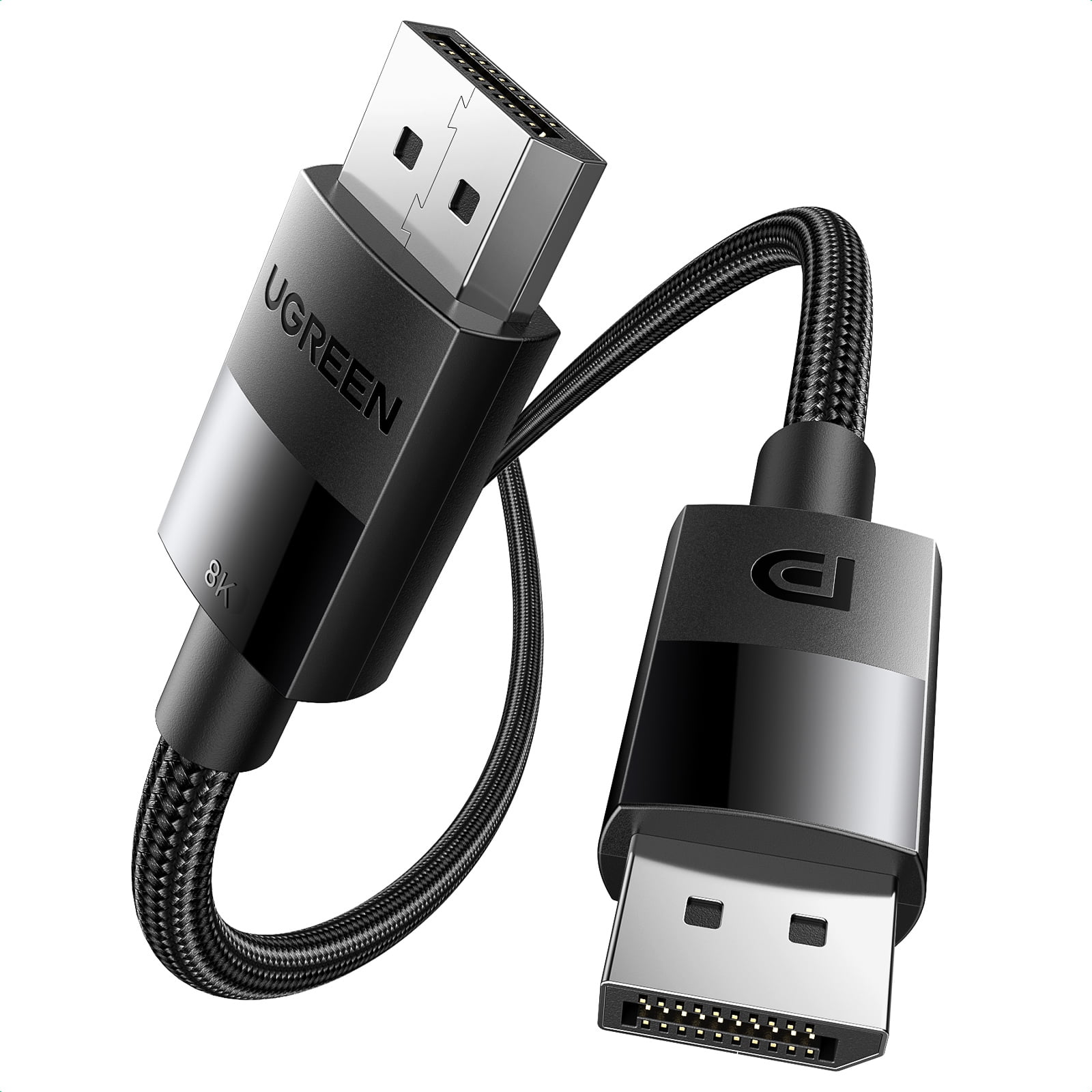UGREEN 8K DisplayPort Cable, DP 1.4 Display Port Cable Cord Support 8K ...
