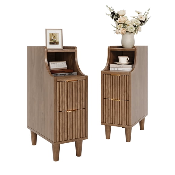 Narrow Bedside Table