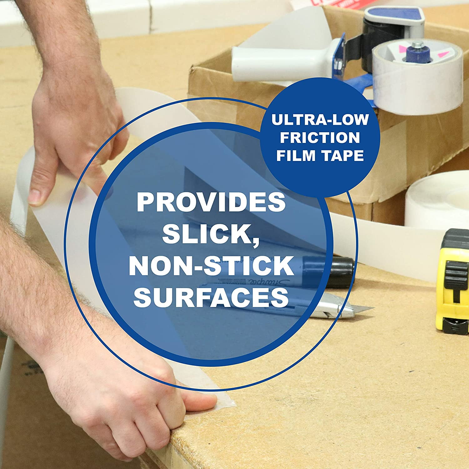 UGUCYUI-, 1-5-423-10, Squeak Reduction UHMW Polyethylene Tape, High ...